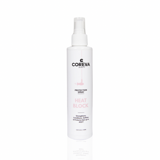 HEAT BLOCK - Heat Protection Spray – Coreva Beauty